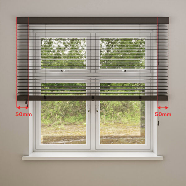 Measuring for Wooden Blinds - Motorised Blinds